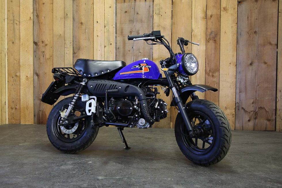 Modelle Skymini, Skymax, T-Rex - Skyteam Motorräder